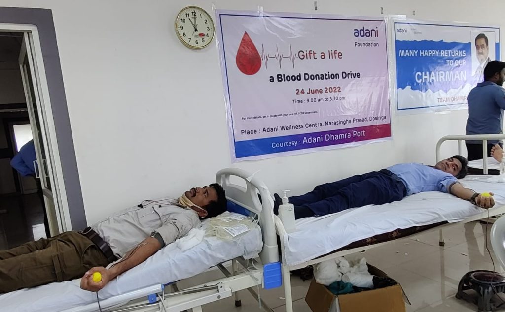 Adani foundation organises Voluntary blood donation camp – Around ...