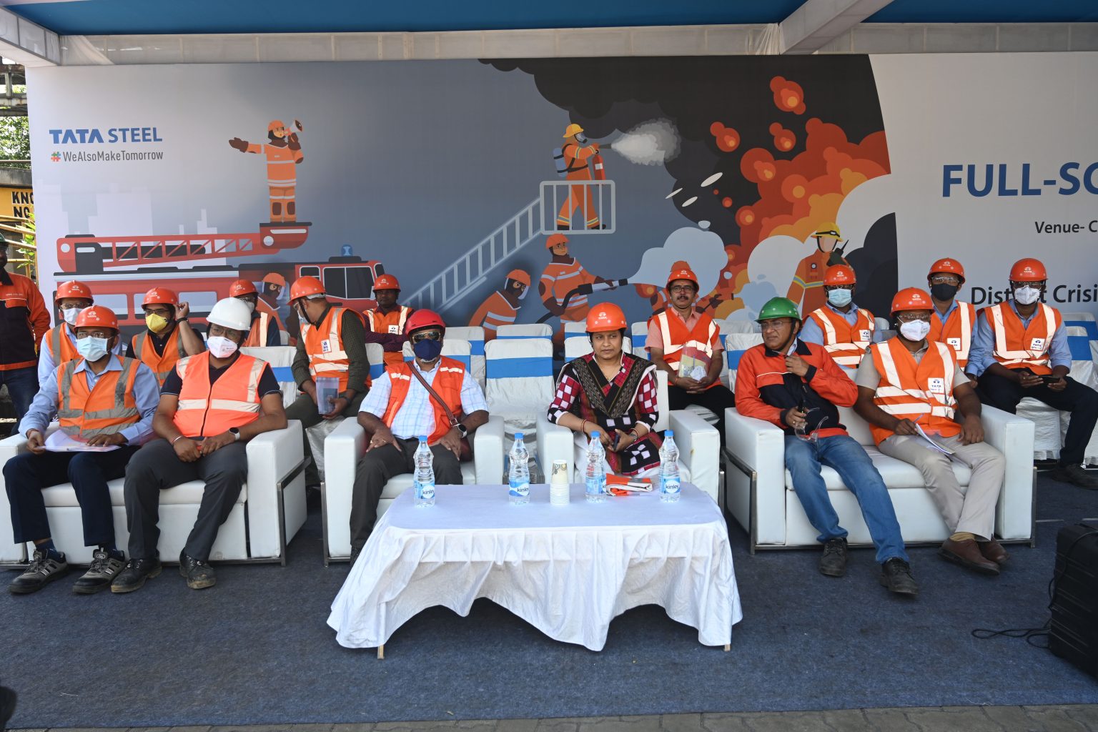Tata Steel Meramandali conducts Onsite Emergency Mock Drill - Around Odisha