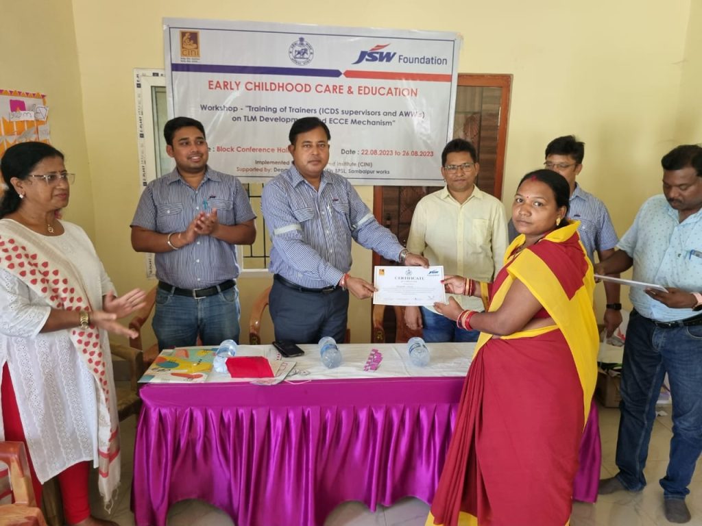 Training Programme on TLM Development and ECCE Mechanism with support ...