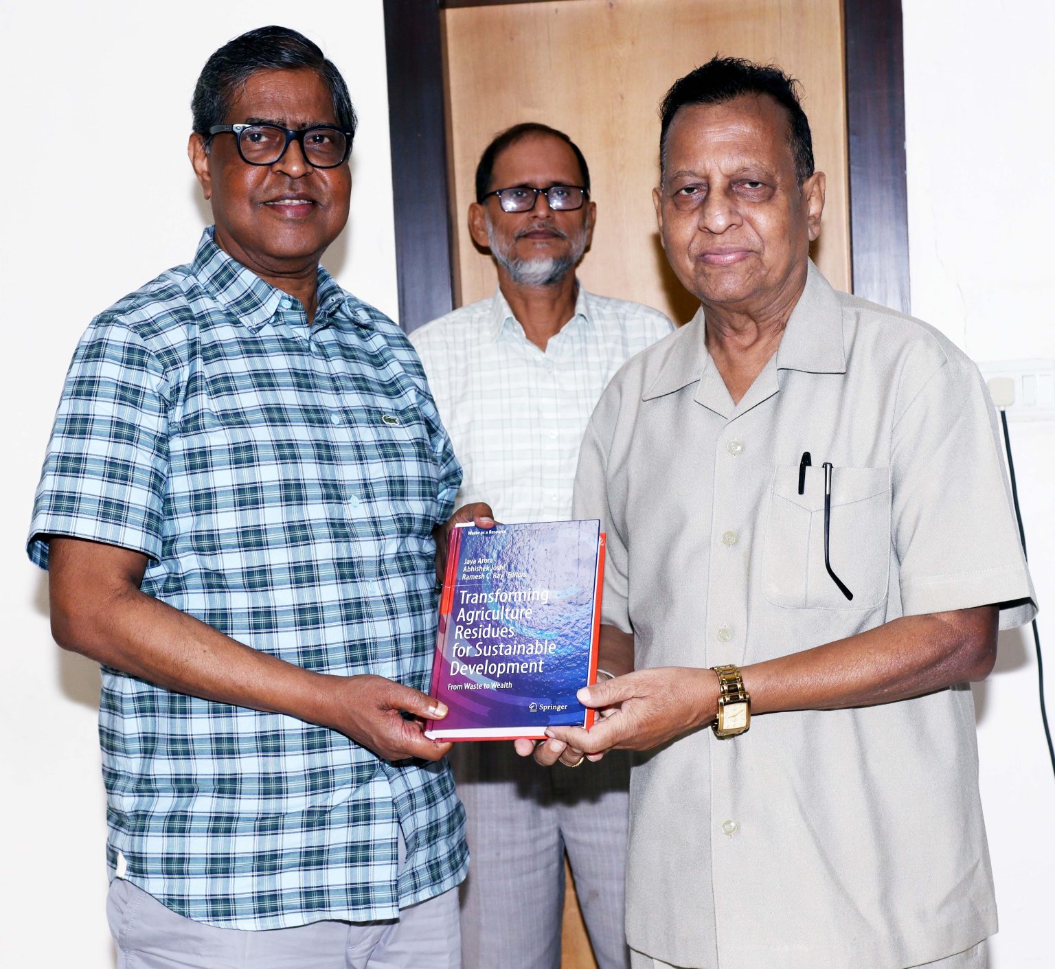 SOA FOUNDER PRESIDENT RELEASES BOOK ON AGRICULTURE WASTE MANAGEMENT ...