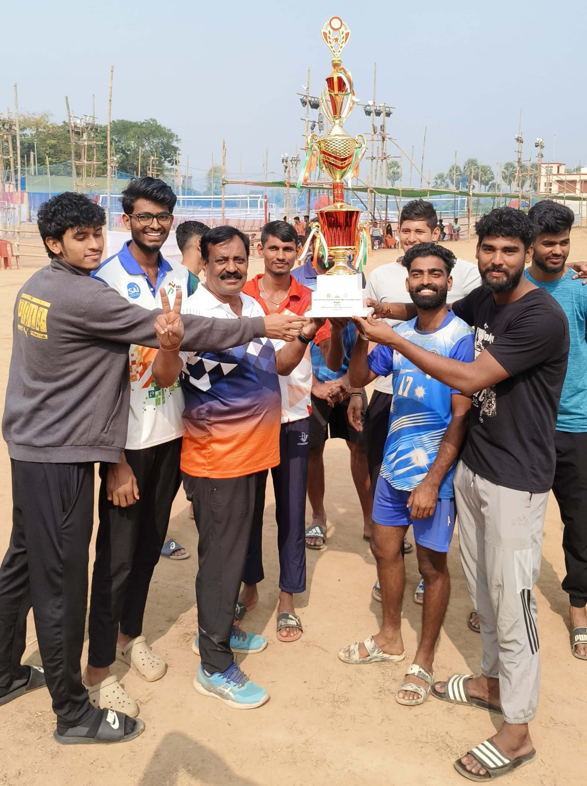 KIIT Volleyball Men Team emerge Champions in the East Zone Inter ...