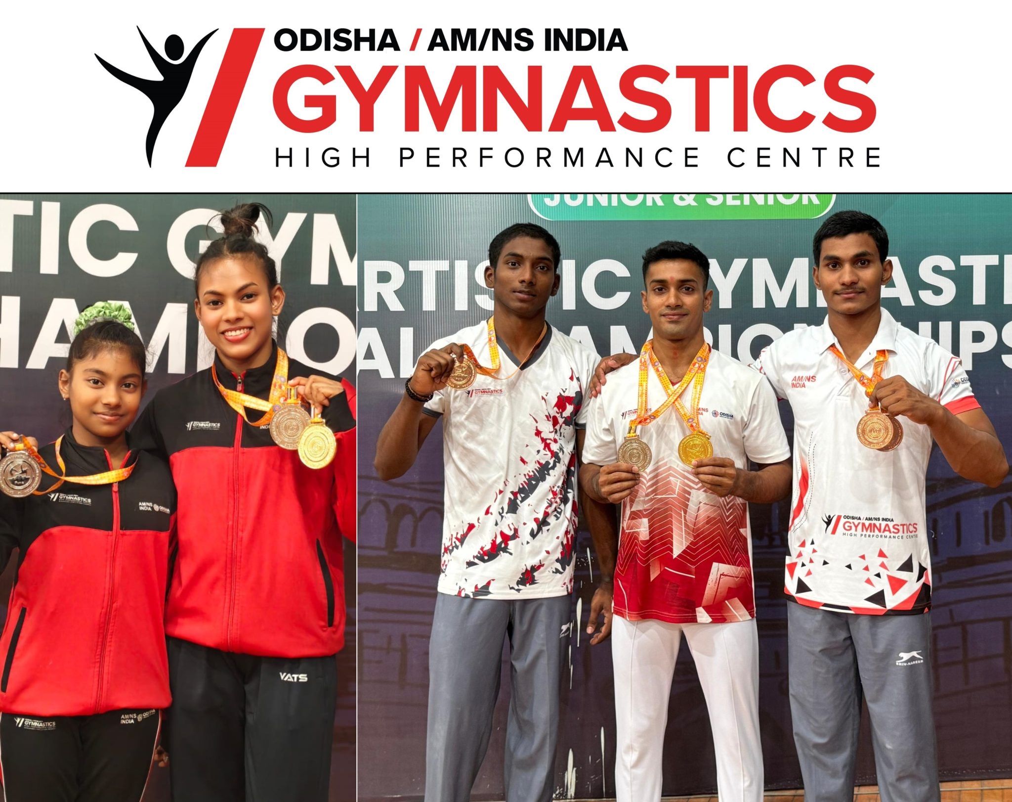Athletes of Odisha AM/NS India Gymnastics High Performance Centre shine ...