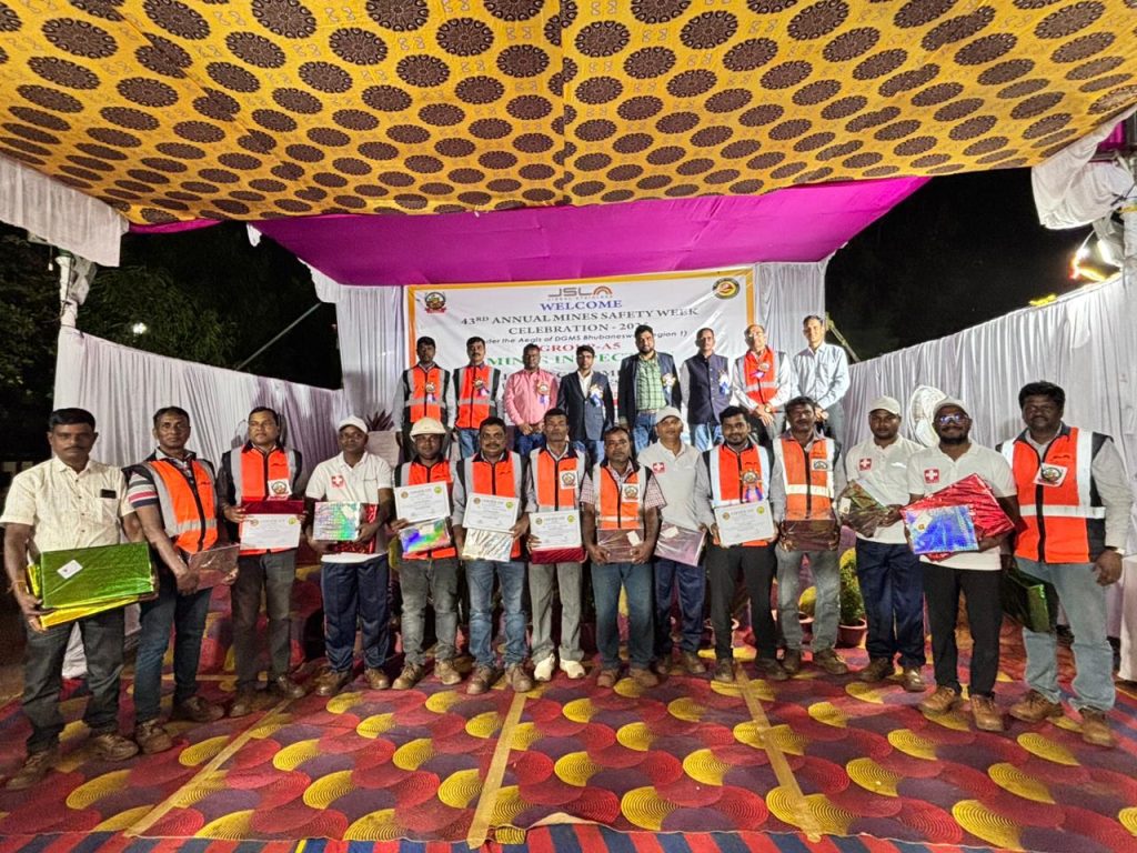 43rd Annual Mine Safety Week at Jindal's Kaliapani Chromite Mines ...